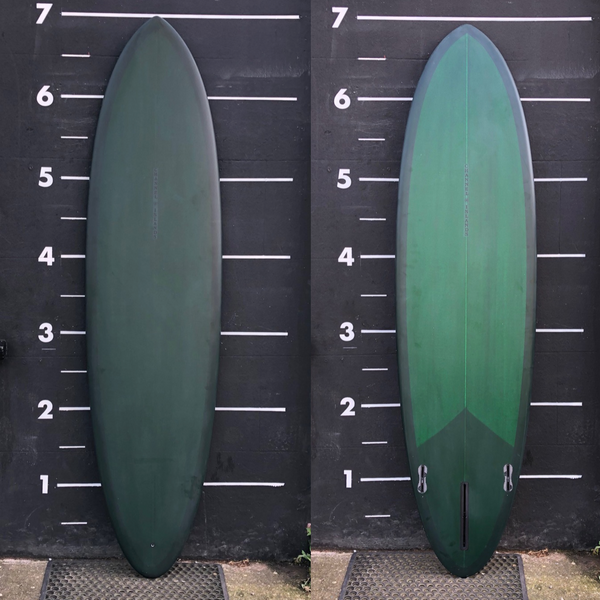 CI Mid 7'2" - Green Tint - unsunghero Surf Shop